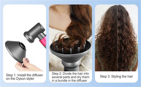 Diffuser And Adaptor Magnetic Attachment For Dyson Airwrap Styler