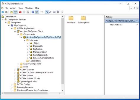 c com exception class not registered after microsoft update in