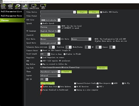 Some Ui Displays Are Abnormal · Issue 3206 · Ardupilotmissionplanner