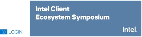 Home Page Intel Client Ecosystem Symposium