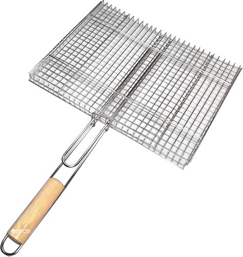 Решітка гриль з неіржавкої сталі А Плюс 33 X 42 см 0761 фото відгуки характеристики в