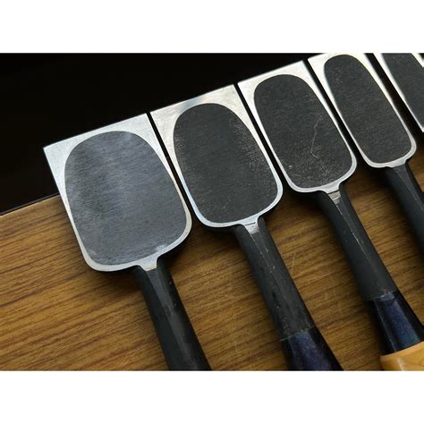 Old Stock Hidari Ichihiro Bench Chisels Set By Ichihiro 3rd Generation