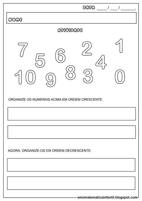 Escreva Esses Números Em Ordem Crescente Educa