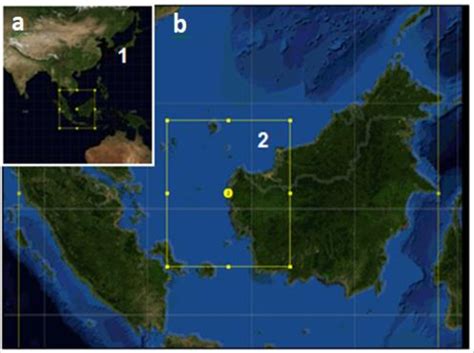 Wrf Arw Model Domain A First Domain B Second Domain Download Scientific Diagram