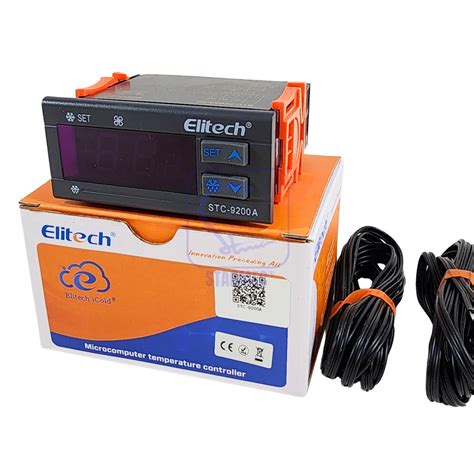 Jual Thermostat Digital Stc 9200 Elitech Temperature Controller Original Elitech Shopee Indonesia