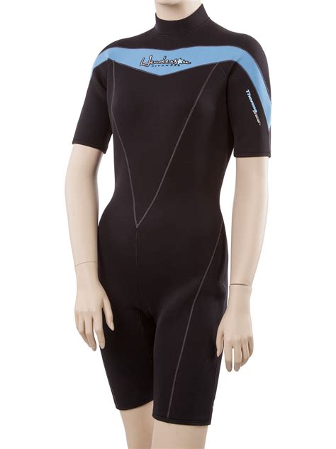 Henderson Thermoprene 3mm Shorty Womens Plus Size Wetsuit Back Zipper Ebay