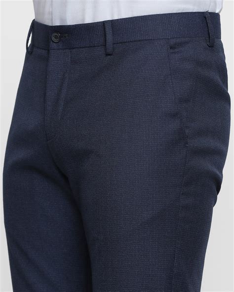 Tuxedo Two Piece Navy Textured Formal Suit Ezra Blackberrys