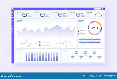 Data Analytics Line Icons Collection Insights Dashboards Modeling Metrics Visualization
