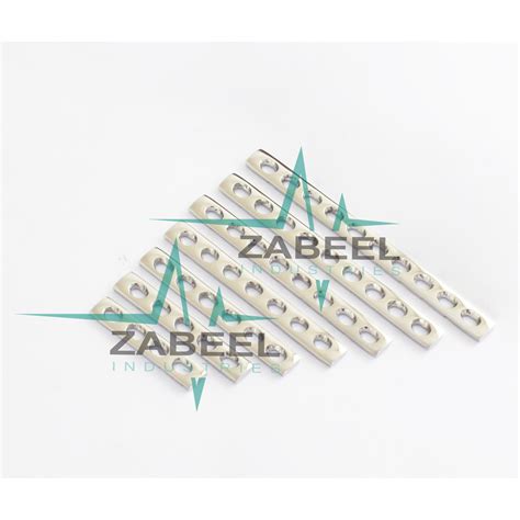 2 0mm Lc Dcp Plates Set Of 07 Pcs Ortho Vet Implants By Zabeel Industries Online Store Link