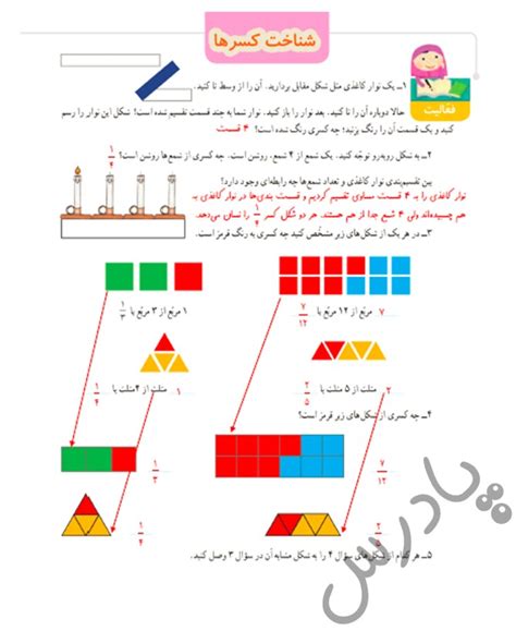 عکس ریاضی چهارم صفحه ۲۹