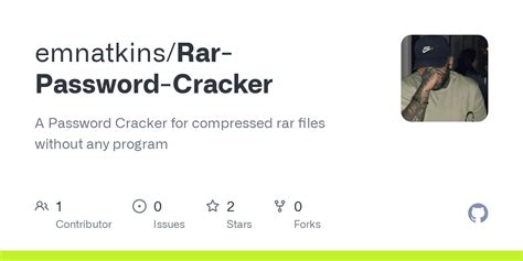 Github Emnatkins Rar Password Cracker A Password Cracker For