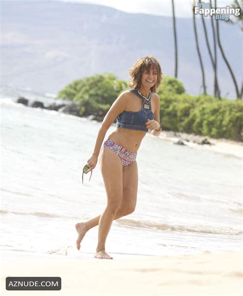 Diane Farr Sizzles In Sexy Bikini In Hawaii Aznude