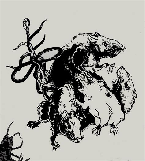 Эскиз крысиный король 77 фото