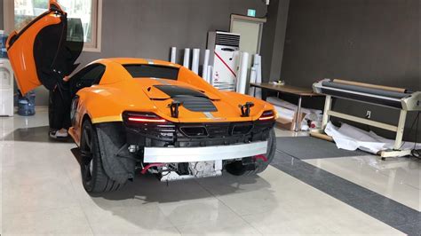 맥라렌 650s 클라인 인코넬 풀배기 냉간 시동 배기음 Youtube