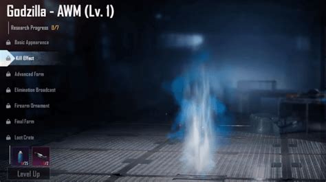 Godzilla Awm Upgradble Skin Pubg Mobile Beehivetech