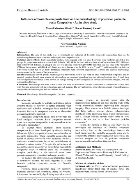 Flowable Composite Liner At Chris Henry Blog