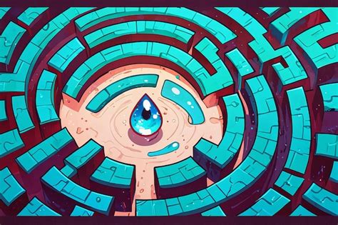 Maze Puzzle Premium Ai Generated Image