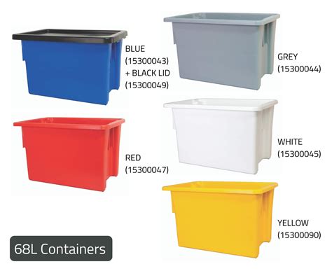 Buy A Stack And Nest Containers Materials Handling Equipment Backsafe Australia