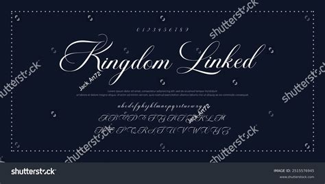 Hand Script Font Over 428 499 Royalty Free Licensable Stock