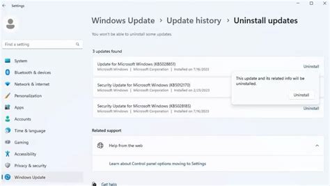 How To Roll Back Windows Update Or Feature Updates Windows 11