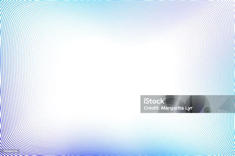 파란색 물결 모양의 테두리입니다 부드러운 그라데이션의 기복 라인 벡터 컬러 크리에이티브 프레임입니다 흰색 복사 공간이 있는