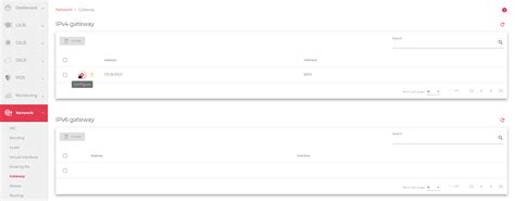 Network Gateway Configure Skudonet