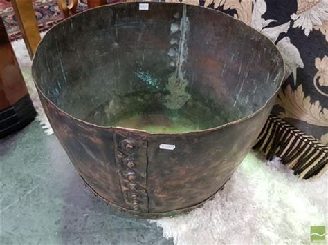 Lot Large Pressed Copper