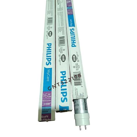 Jual Lampu Philips LED Tube Ecofit Mm Watt T TL LED Watt Shopee Indonesia