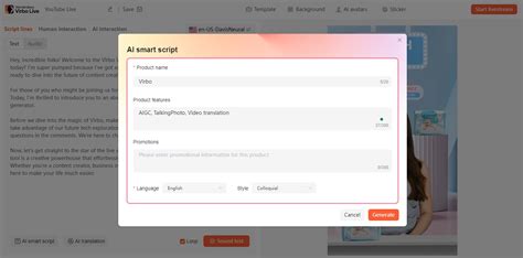 Launching Your Live Room Virbo Ai Live Stream