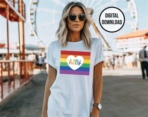 Ally Rainbow Flag Png Lgbtq Ally Png Lgbtq Ally Png Ally Png