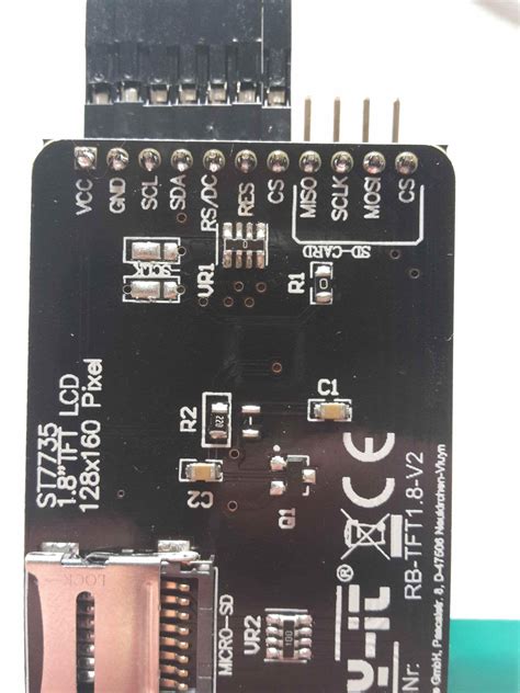 18 Tft Display With Arduino Mkr Wifi 1010 Doesnt Rarduino