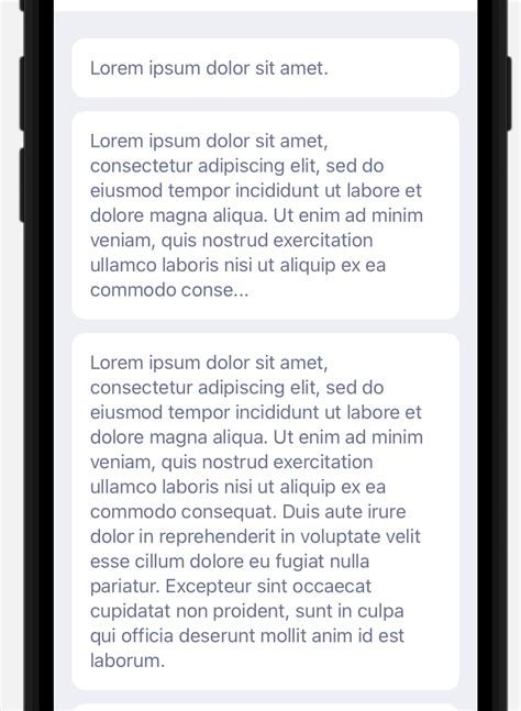 Swift Give Swiftui Text View A Fixed Width And Making Text Wrap To Indefinite Height Stack