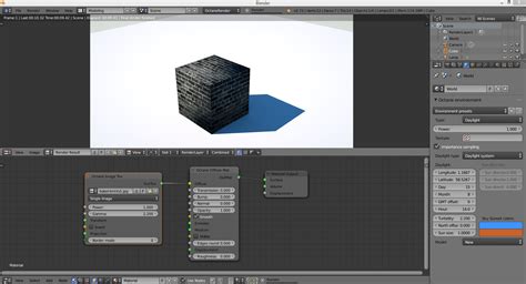 How Do You Map And Render Images In Blender Octane Render Other Software Blender Artists