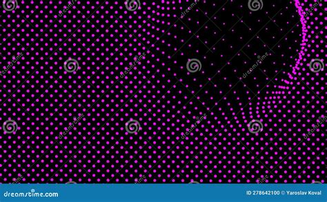 Dome Shaped Protrusion Part Seine By Stretching Mesh For The Illusion Three Dimensional