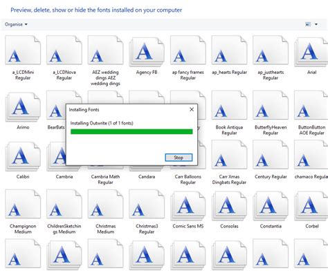 How To Install Fonts On Windows 10