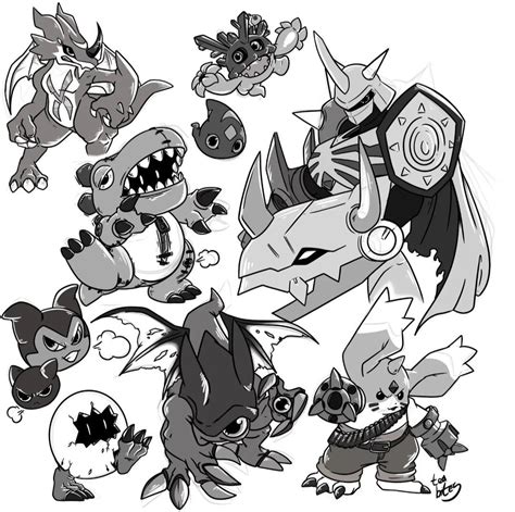 Deathmon Digitamamon Ex Tyranomon Galgomon Keemon Ketomon Omegamon Sangomon Xv Mon