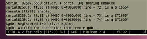 Linux内核驱动开发之kgdb单步调试内核kgdboc方式 Csdn博客