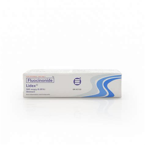 Lidex® 500mcgg Ointment 5g Tube