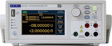 Tti Smu4001 Four Quadrant Source Measure Unit Maximum Voltage ± 21v