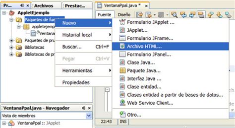 Crear Un Applet Java Con Netbeans Sitio Web De Javier García Escobedo