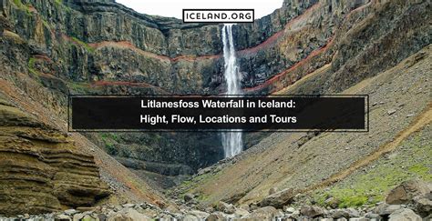 Litlanesfoss Waterfall In Iceland Height Flow Location And Tours