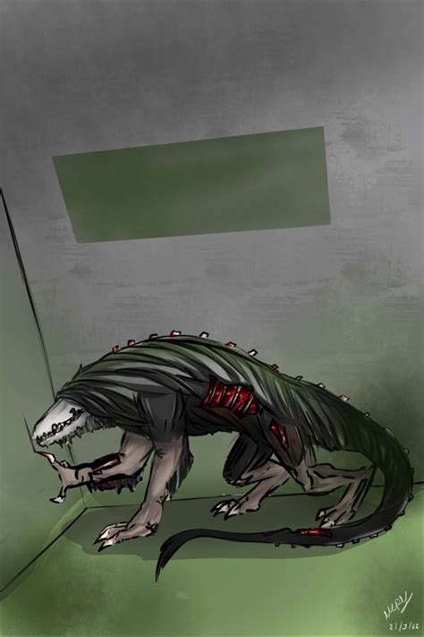Scp 682 By Callmefeed On Deviantart