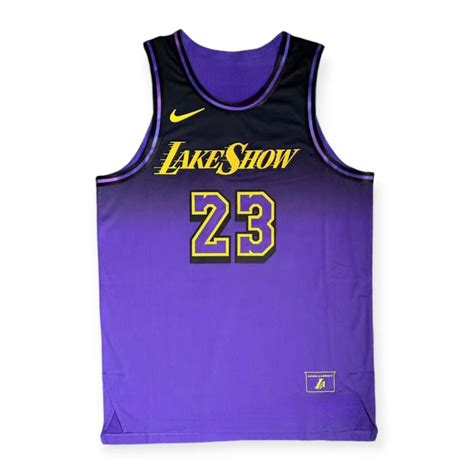 Nike Lebron James Laker Jersey Los Angeles Lakers 2024 2025 City
