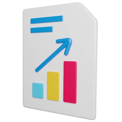 Premium Photo Progress Stats Graph