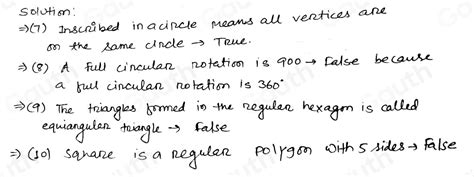 Solved 7 Inscribed In A Circle Means All Vertices Are On The Same Circle 8 A Full Circular