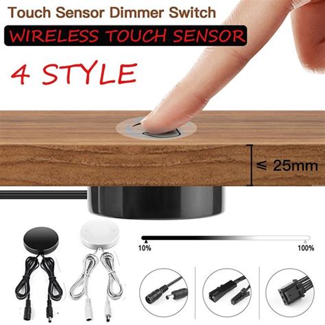 Wireless Touch Sensor 12v 24v 60w Hand Sweep Control Dimmable Touch