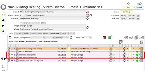 adding scheduled tasks to a project