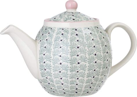 Bloomingville Maya Teapot Green Stoneware Teapots
