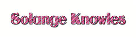 Solange Knowles Logo Herramienta De Diseño De Nombres Gratis De