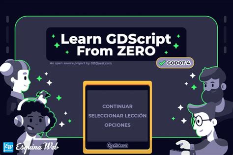 reseña learn gdscript from zero esquinaweb